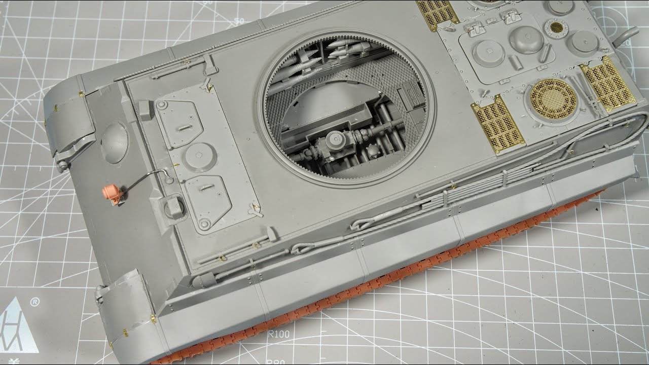 【TAKOM 2073】三花1/35 德国虎王坦克"亨舍尔"炮塔型素组（五） German Heavy Tank Sd.Kfz.182 ...