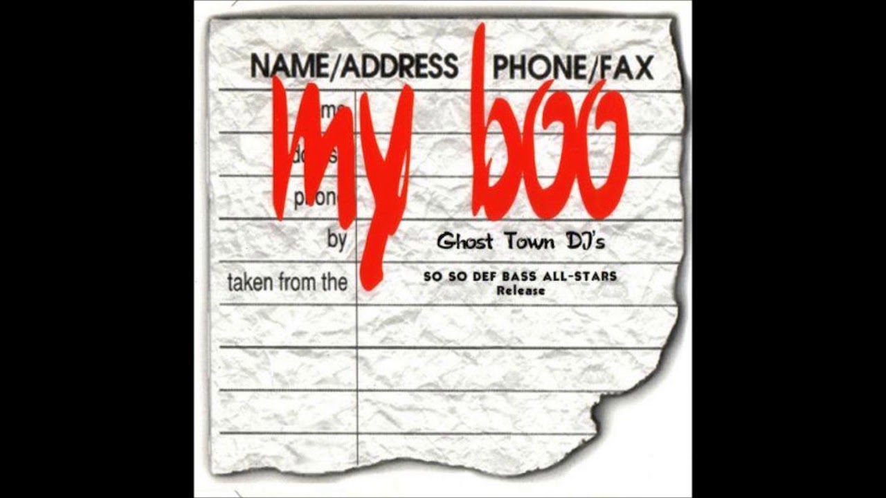 GHOST TOWN DJ'S - MY BOO(HITMAN'S CLUB MIX) - YouTube