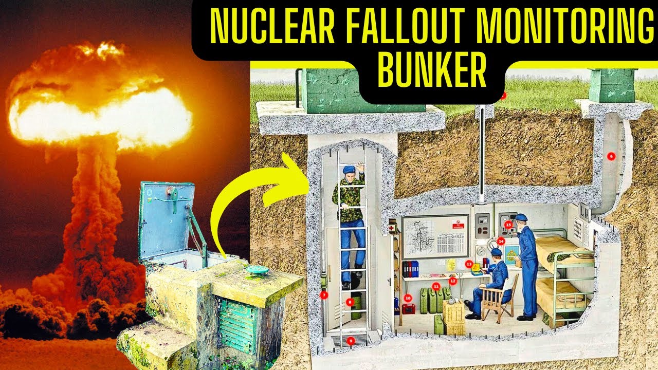 Nuclear Fallout Monitoring Bunker! Derelict ROC Post - Good Condition ...