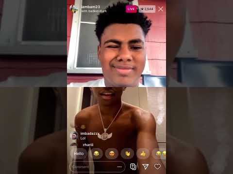 Badkid Mark talks about Vincent Whitaker on live with Bam 👀 Bam says he’ll slap him 😳☕️ Pt 1