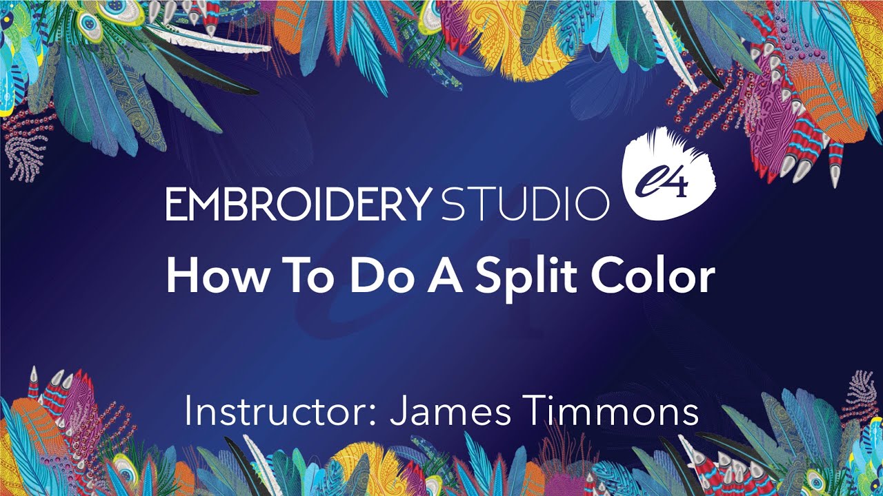 How To Do A Split Color Design (Short) - YouTube