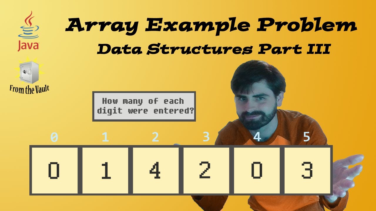 Quantifying Terminal Input - An Array Example Problem - YouTube