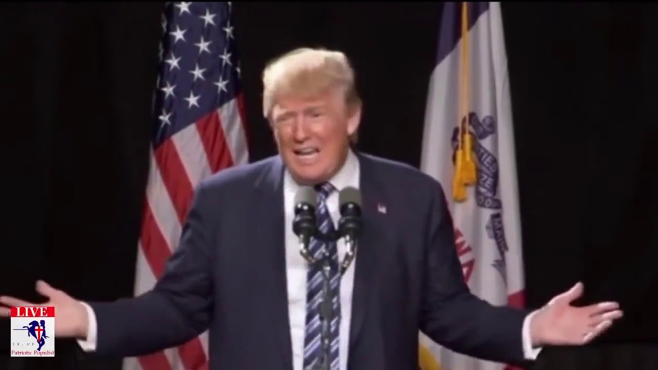 Speech: Donald Trump in Waterloo, IA - October 7, 2015 - YouTube