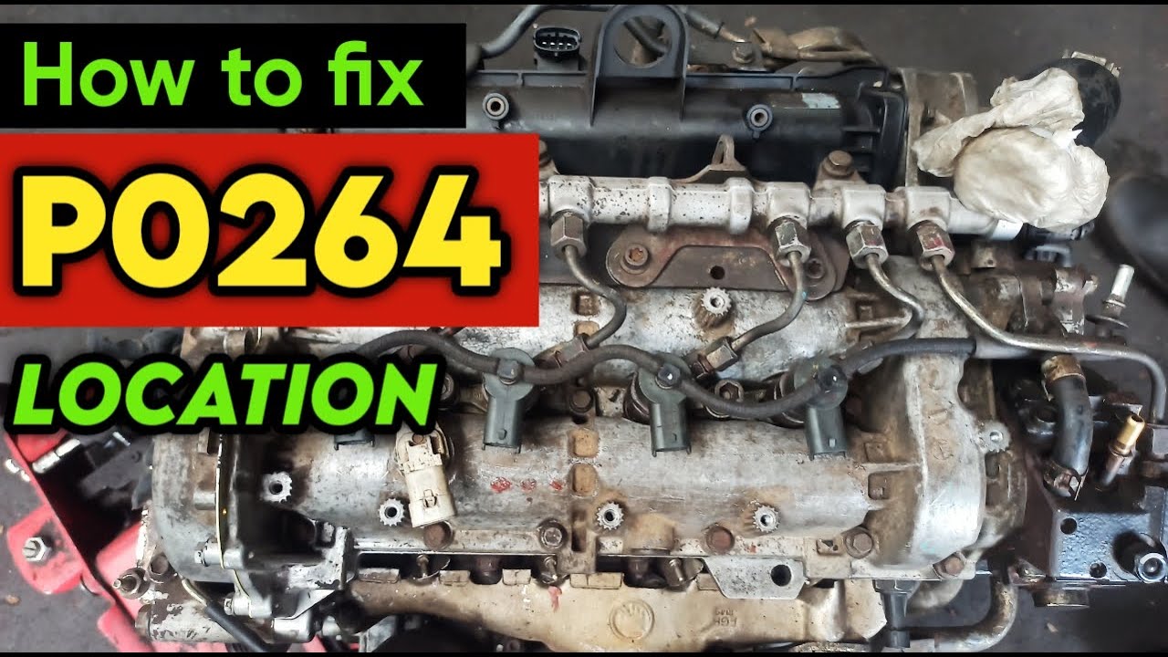 P0264 | p0264 cylinder 2 injector circuit low | code p0264 | p0264 obd2 | dtc p0264 - YouTube