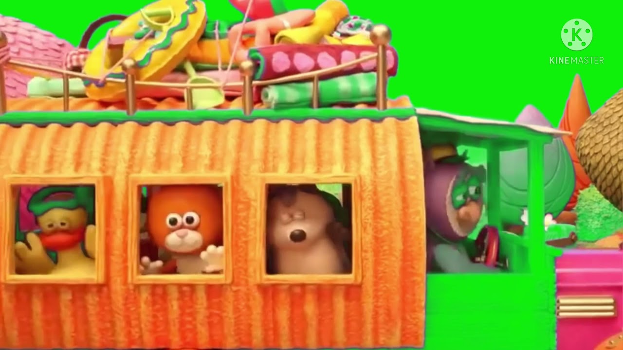 Timmy time in Seaside Rescue bus but thing in green screen - YouTube