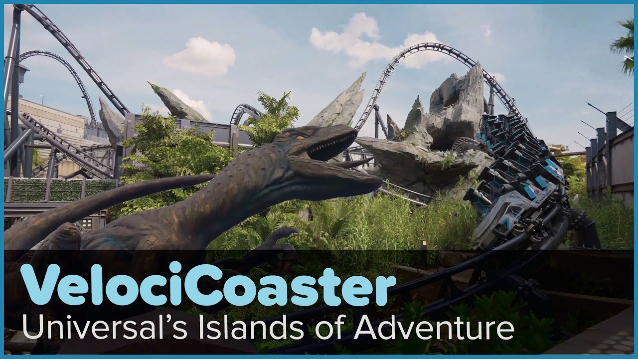 VelociCoaster Opening June 10 at Universal’s Islands of Adventure - YouTube