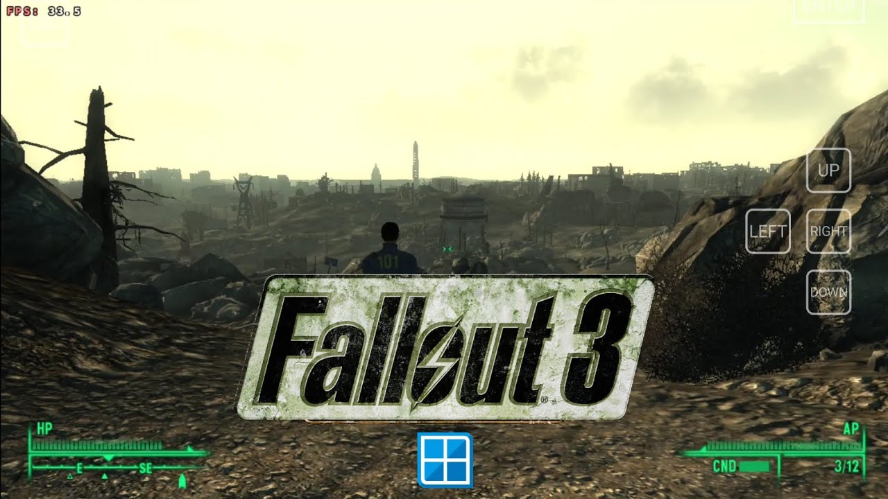 Fallout 3 Gameplay Test | Winlator 6.1 on Android - YouTube