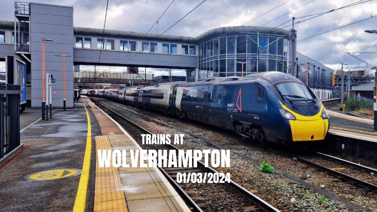 Trains at Wolverhampton (WMR), 01/03/2024 - YouTube