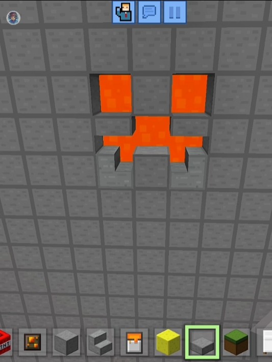 Lava Face 🥵 #minecraft #gaming #shorts - YouTube