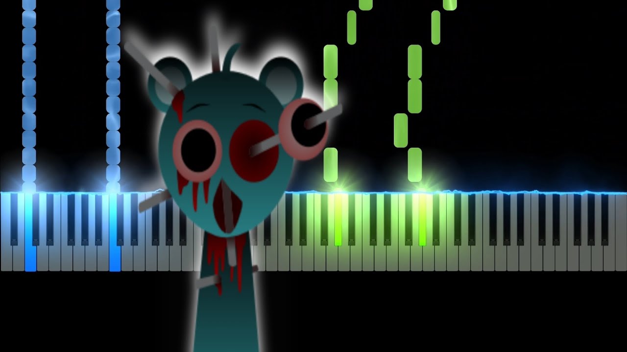 Incredibox Sprunki - Sky Horror Theme Sound (Piano Tutorial) - YouTube