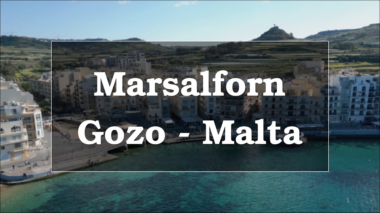 Marsalforn - (Gozo, Malta) 4k drone footage - YouTube