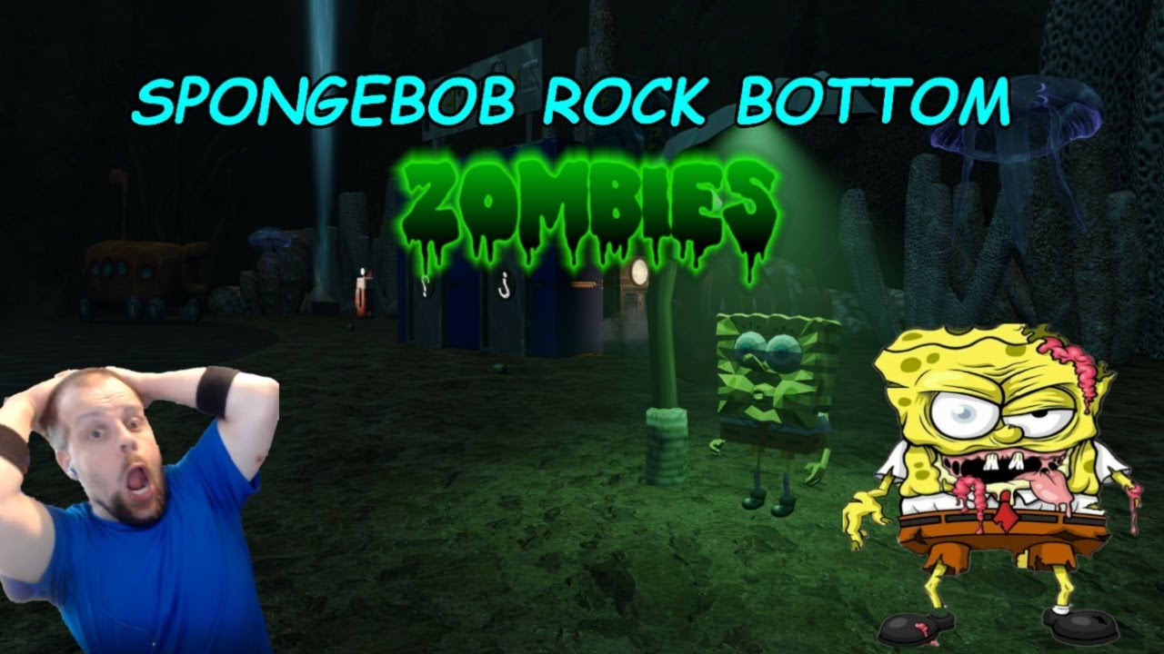 40 Plus Rounds of Spongebob Rock Bottom Zombies - YouTube