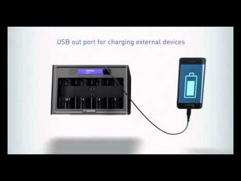 VARTA LCD Universal Charger - Chargeur de piles universel - YouTube