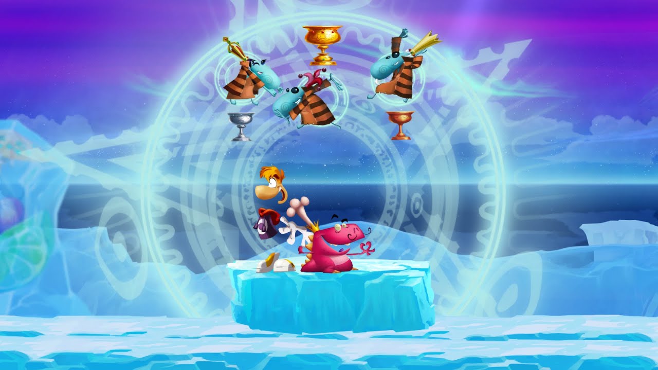 RAYMAN LEGENDS BACK TO ORİGİNS ALL BOSSES - YouTube