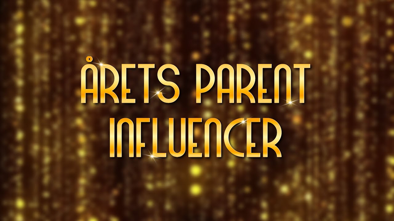 Årets Parent Influencer︱Simba Prisen 2023 - YouTube