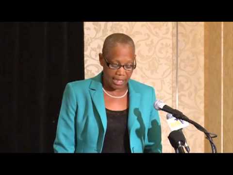 Saint Kitts Caribbean Acting Prime Minister Marcella Liburd at Foreign ...