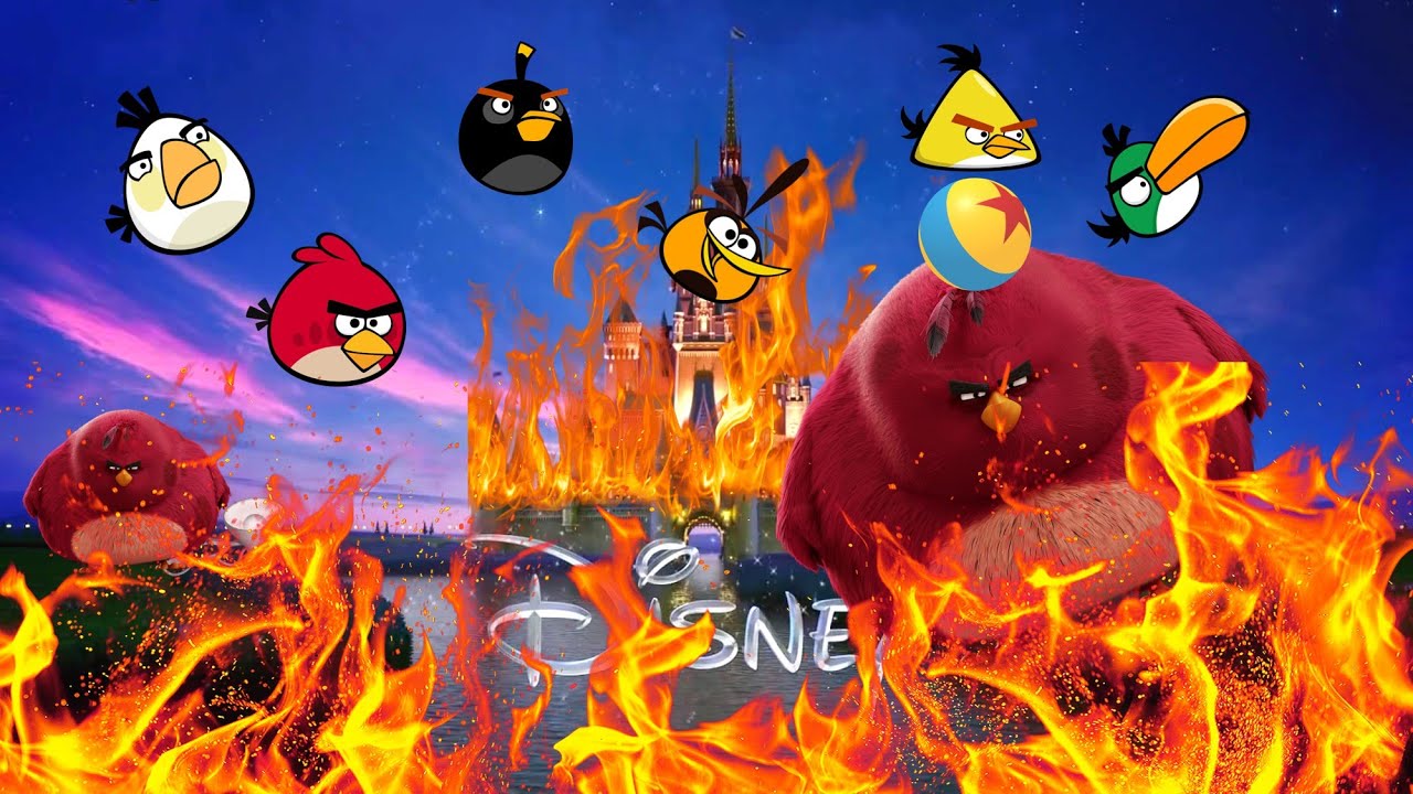 Angry Birds destroys Disney and Pixar Meme - YouTube