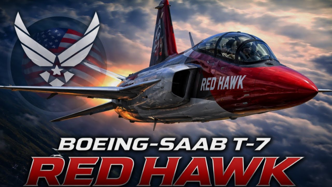 Boeing–Saab T‑7 Red Hawk – Advanced U.S. Air Force Jet Trainer - YouTube