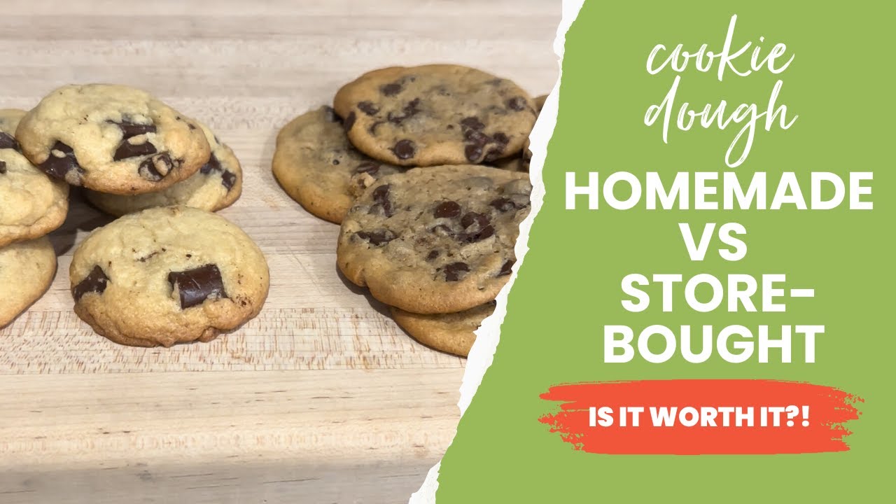 Store-Bought vs. Homemade COOKIE DOUGH: Is It Really Worth It?! - YouTube