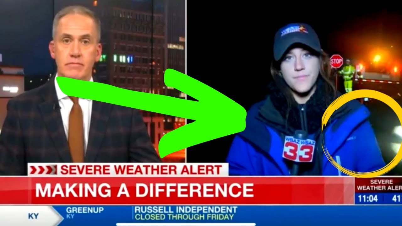 Reporter Hit By Car On Live Tv, Then Continues Reporting - YouTube