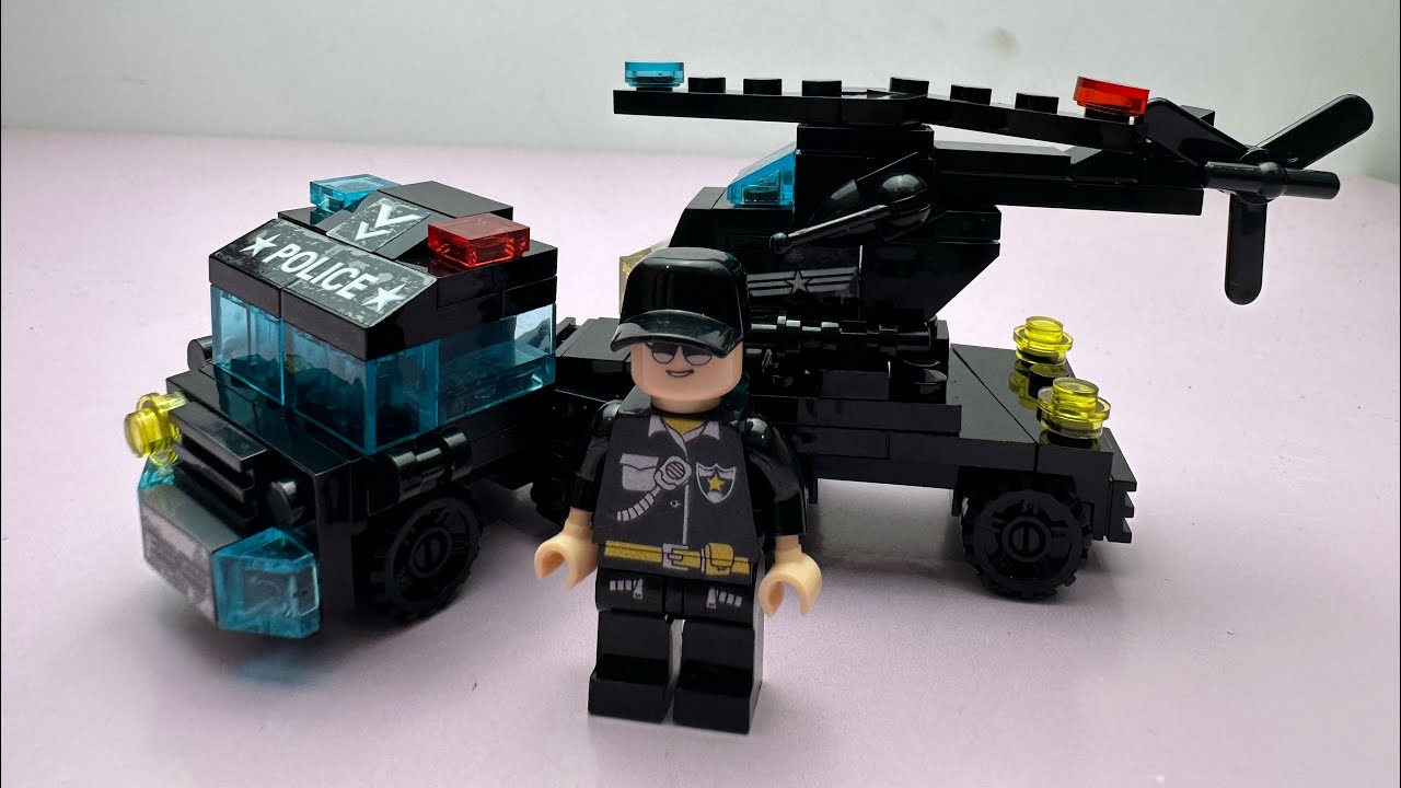 RIOT POLICE lego mini say hi 😄 - YouTube