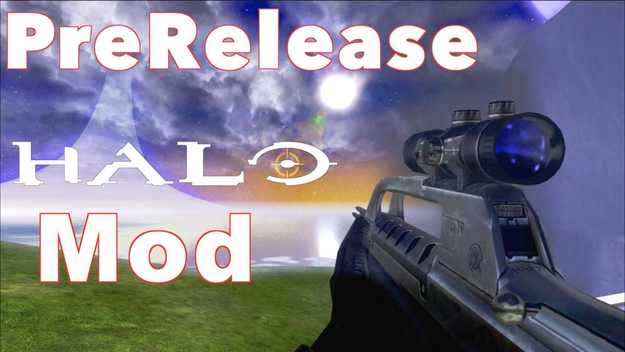 Halo CE PreRelease MacWorld Xbox Mod With Original Halo 2 Battle Rifle ...