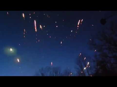 Setting off some re worked fireworks and some shout outs - YouTube