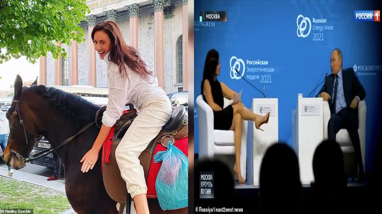 'What was she doing with her legs?': Kremlin-run TV claims US TV ...