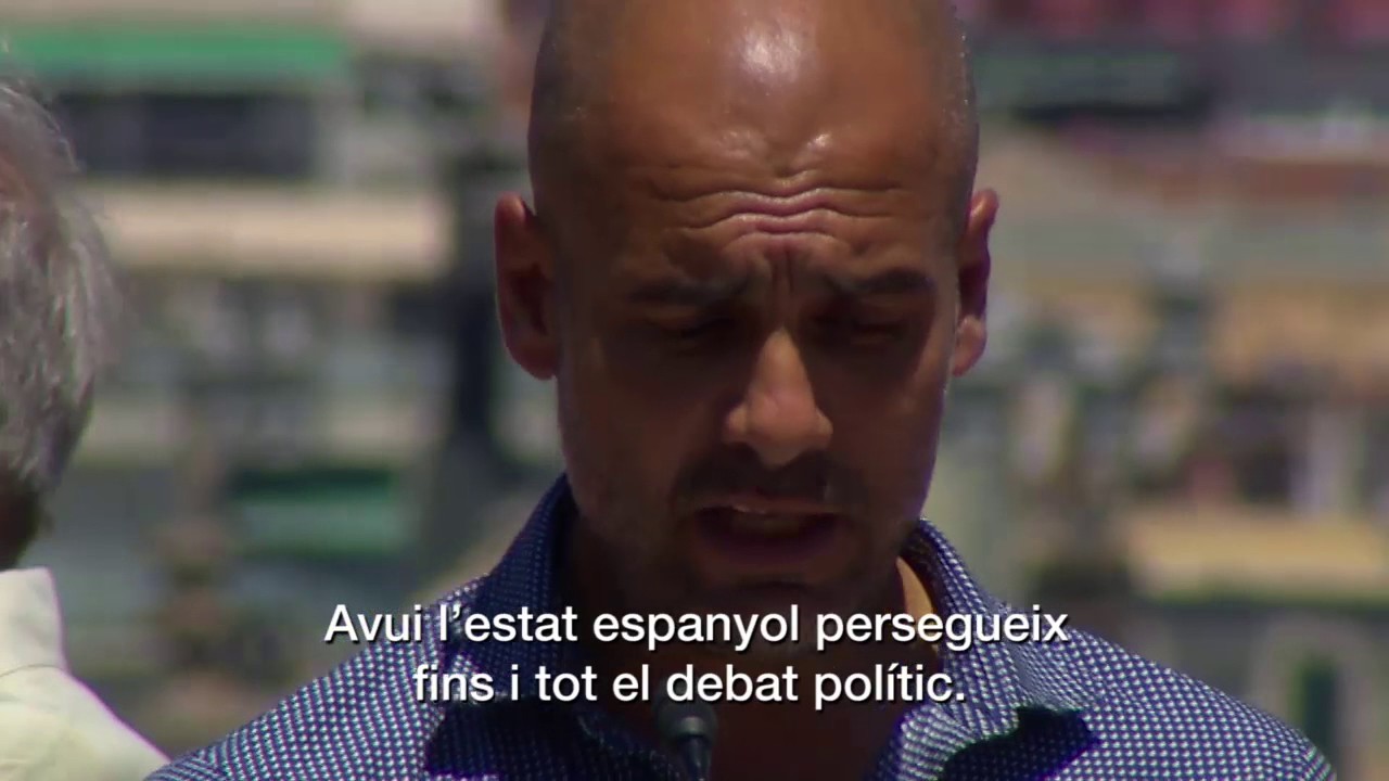 Pep Guardiola – Catalonia Independence Manifest – June 11, 2017 ...