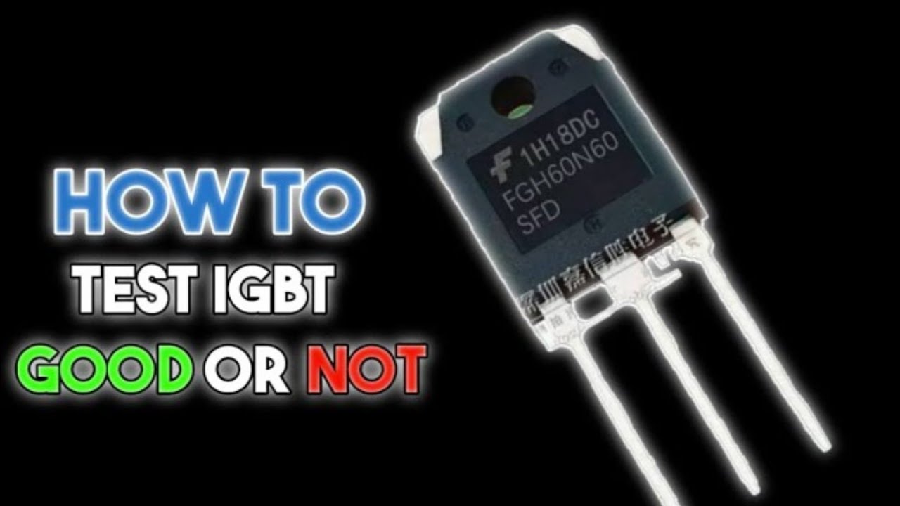 How to test IGBT - YouTube