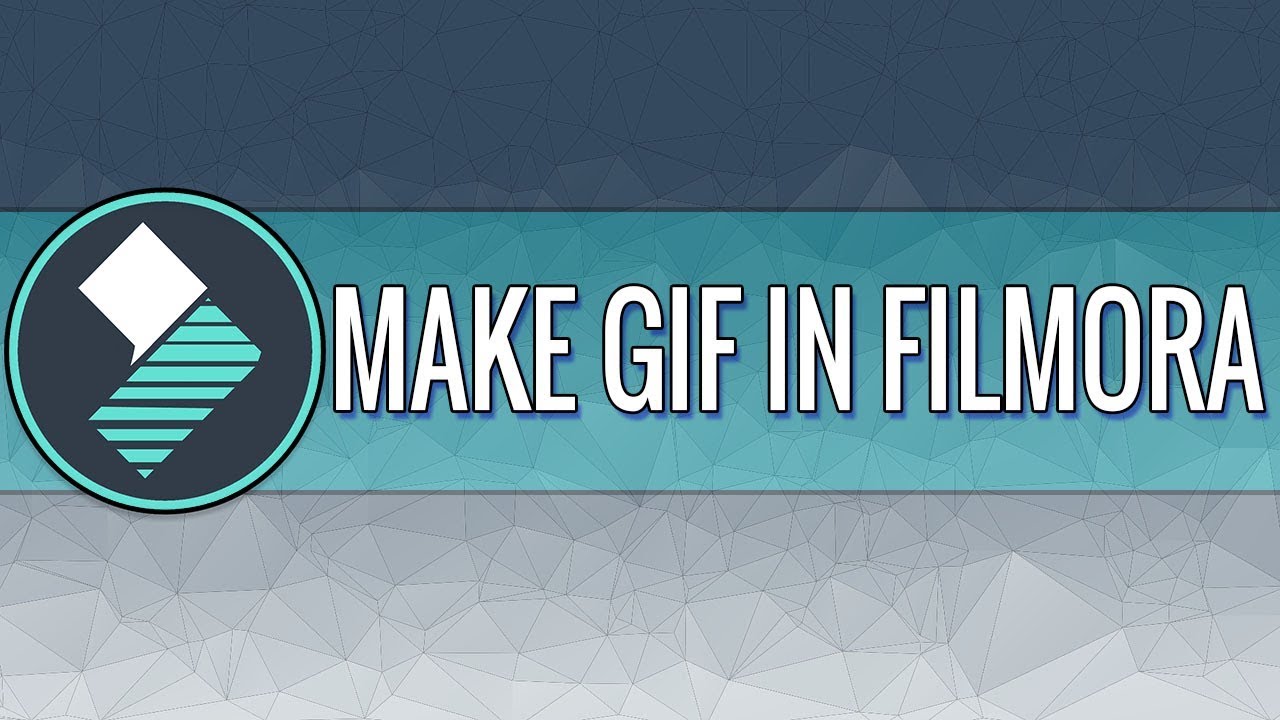 How to Make a GIF in Wondershare Filmora | Convert Video into GIFs ...