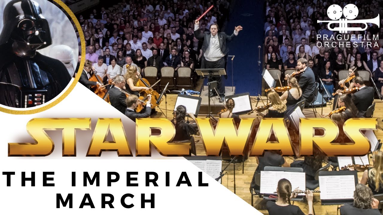 STAR WARS · The Imperial March · John Williams · Prague Film Orchestra ...