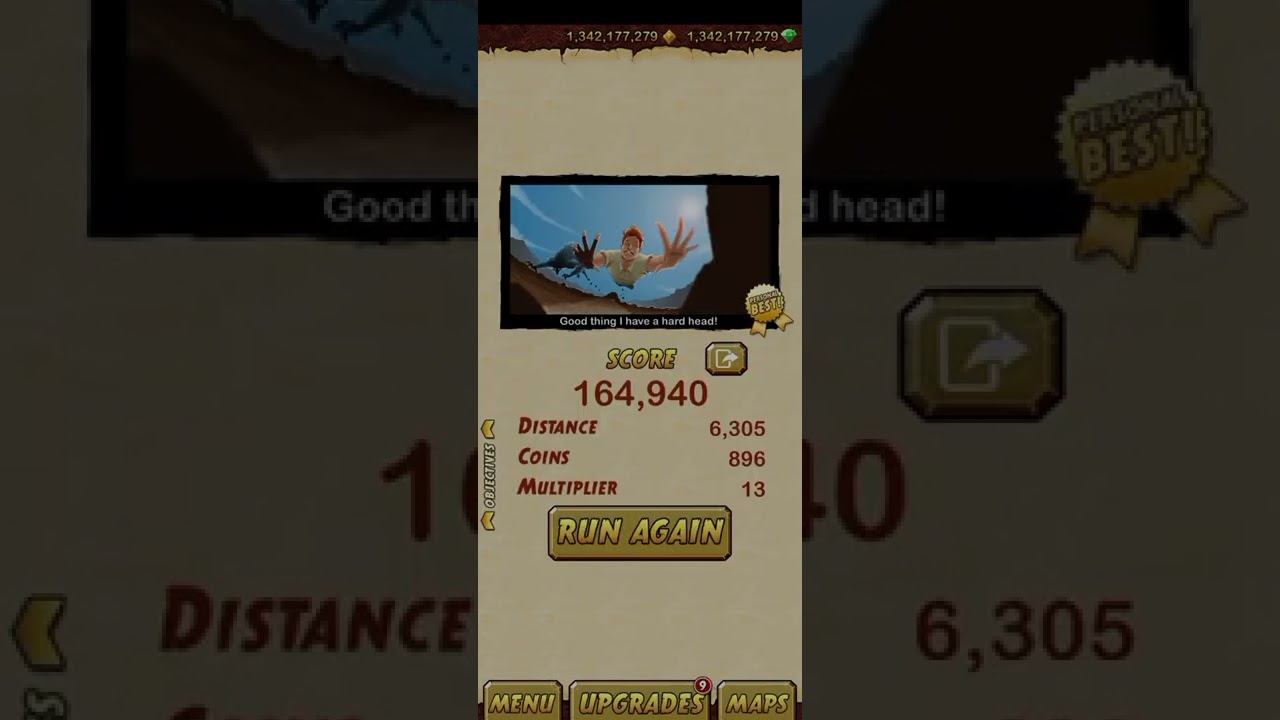 Temple run 2 / All map unlocked and All missions complete / Gameplay ...