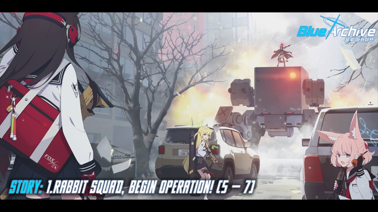 Blue Archive - Main Story - Volume 4 Chapter 1: Episodes 5 — 7 - YouTube