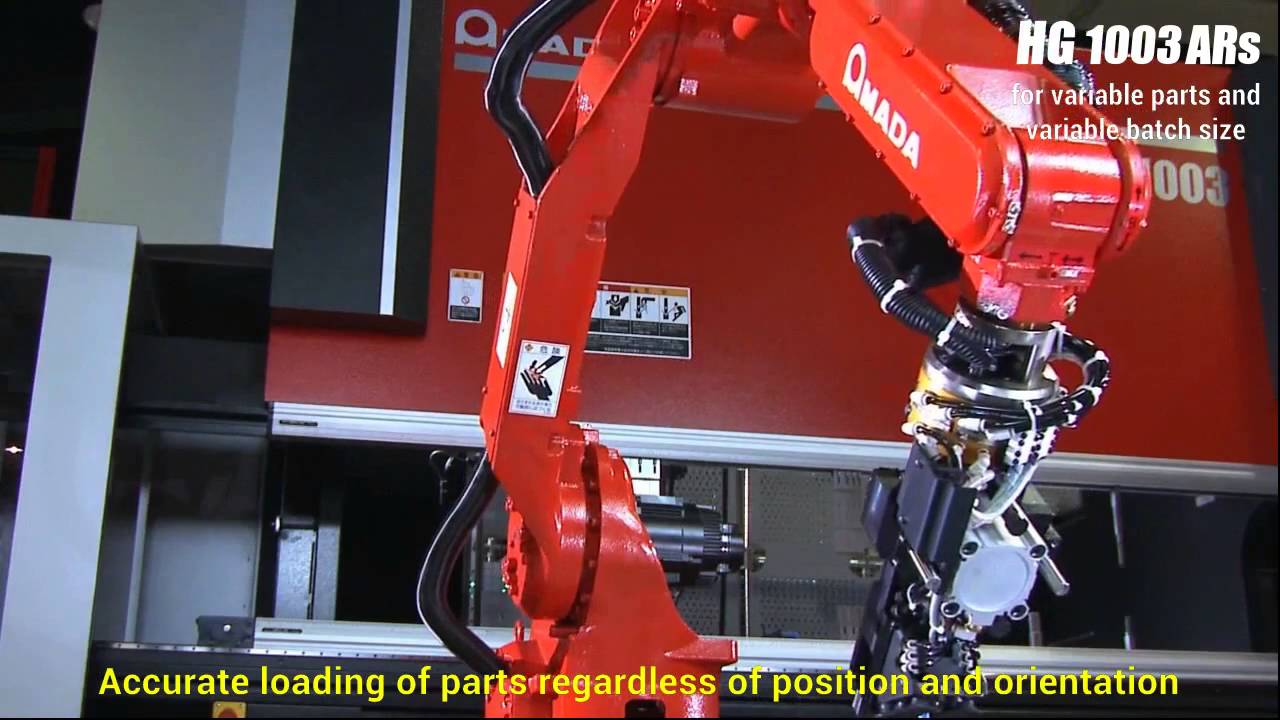 HG ARs Fully-integrated robotic bending system - YouTube
