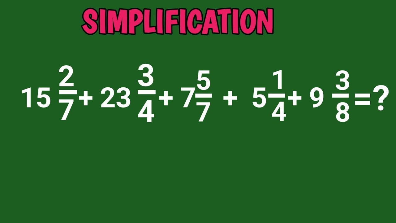 Questions based on a Fraction भिन्न | Super fast calculation in a ...
