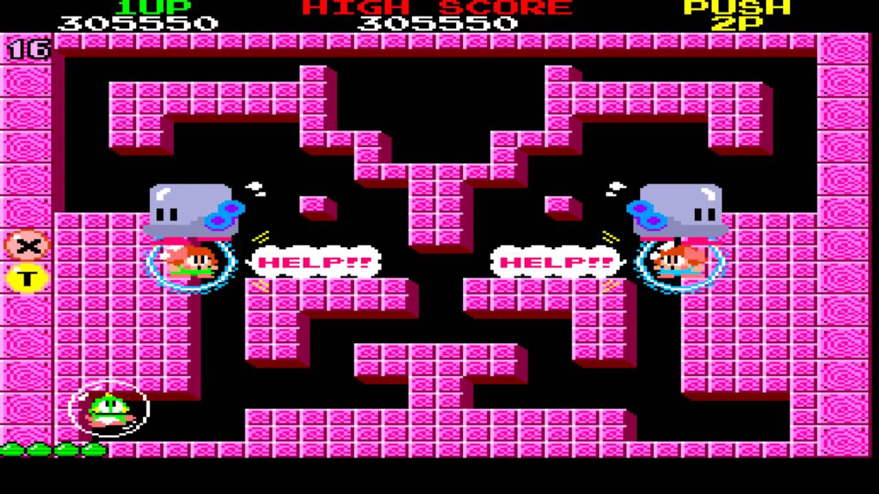 Lets play : Bubble Bobble - YouTube