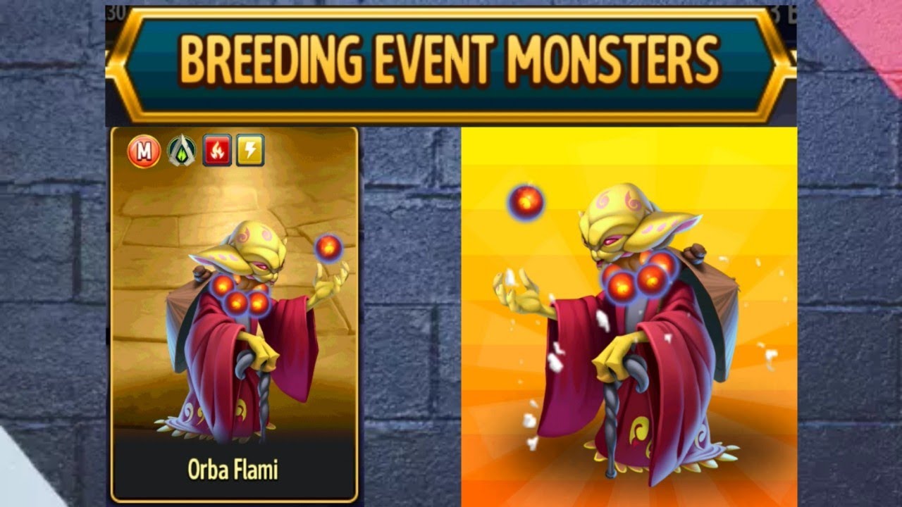 Monster Legends - How To Breed Mythic Orba Flami In New Breeding Event ...