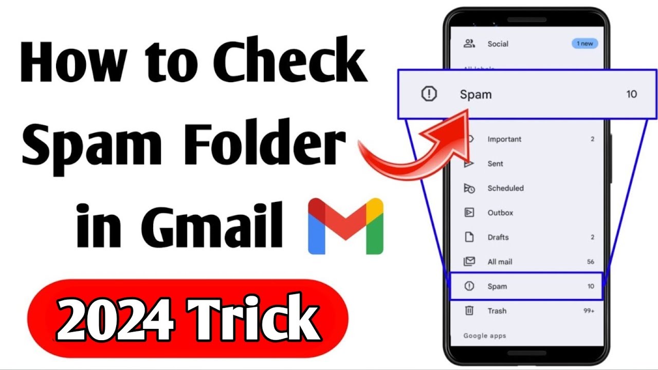 How to Check Spam folder in Gmail | how to check spam folder in gmail ...