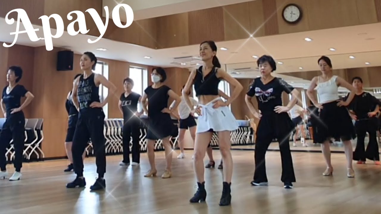 Apayo Linedance - Improver Level - YouTube