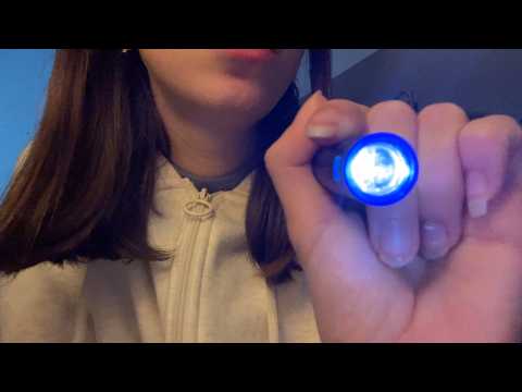 asmr chaotic 10 minute cranial nerve exam