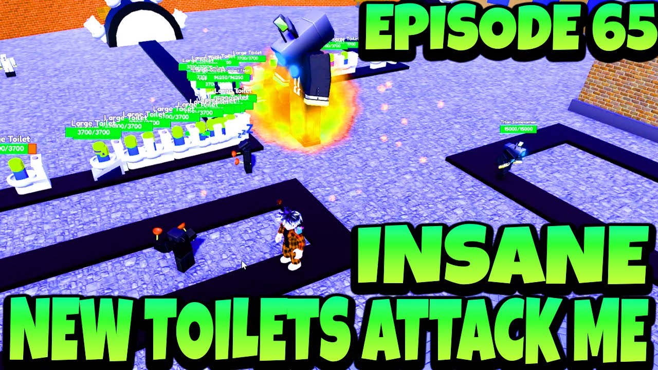 ROBLOX NEW TOILETS TOWER DENFENSE EPISDOE 65 IS INSANE - CAMERAN VS ...