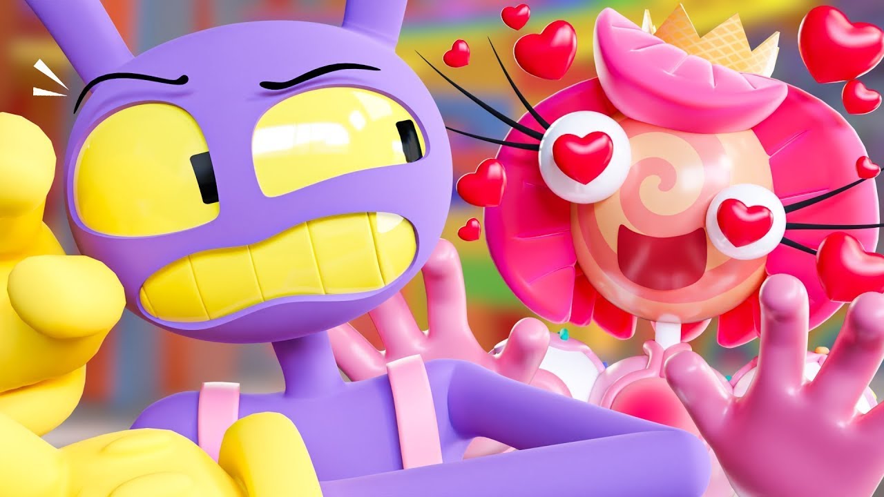 CANDY PRINCESS LOVES JAX?! The Amazing Digital Circus UNOFFICIAL ...