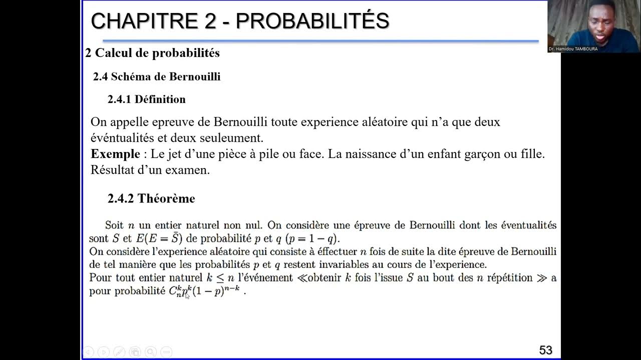 Cours de mathématiques niveau Terminale. Probabilité (Partie III) - YouTube