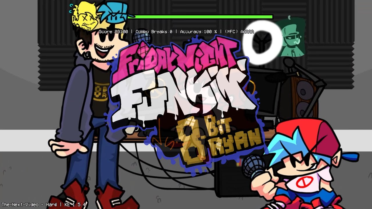 The Next Video Modchart | FNF Vs 8-BitRyan - YouTube