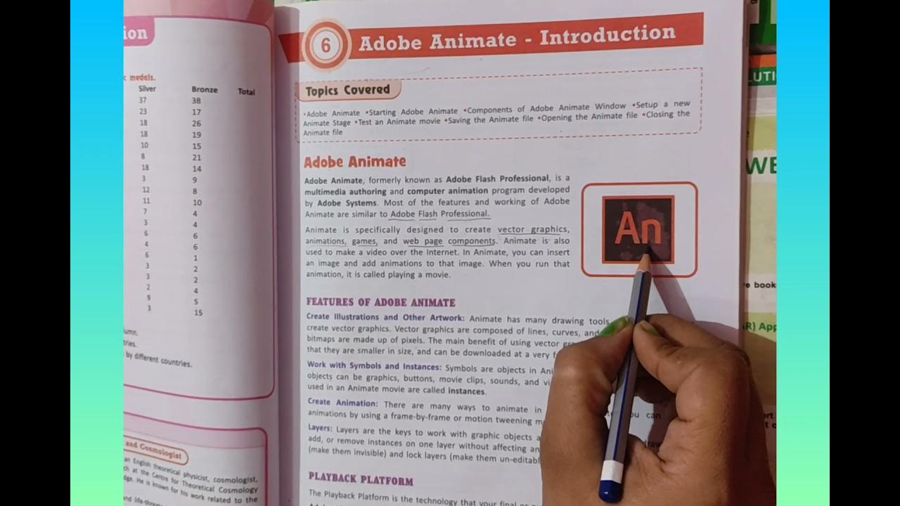 Class-6 Ch-6 Adobe Animate-Introduction - YouTube