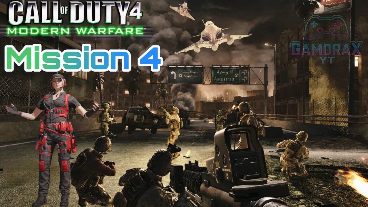 Call of Duty 4 Modern Warfare – Mission 4: The Bog (Full Gameplay ...