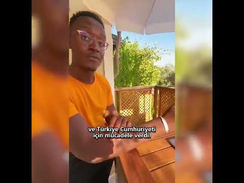 Amerikalı genç, ABD'nin 1.Dünya Savaşı'ndaki planlarını anlatırken Atatürk'ten övgüyle bahsetti..