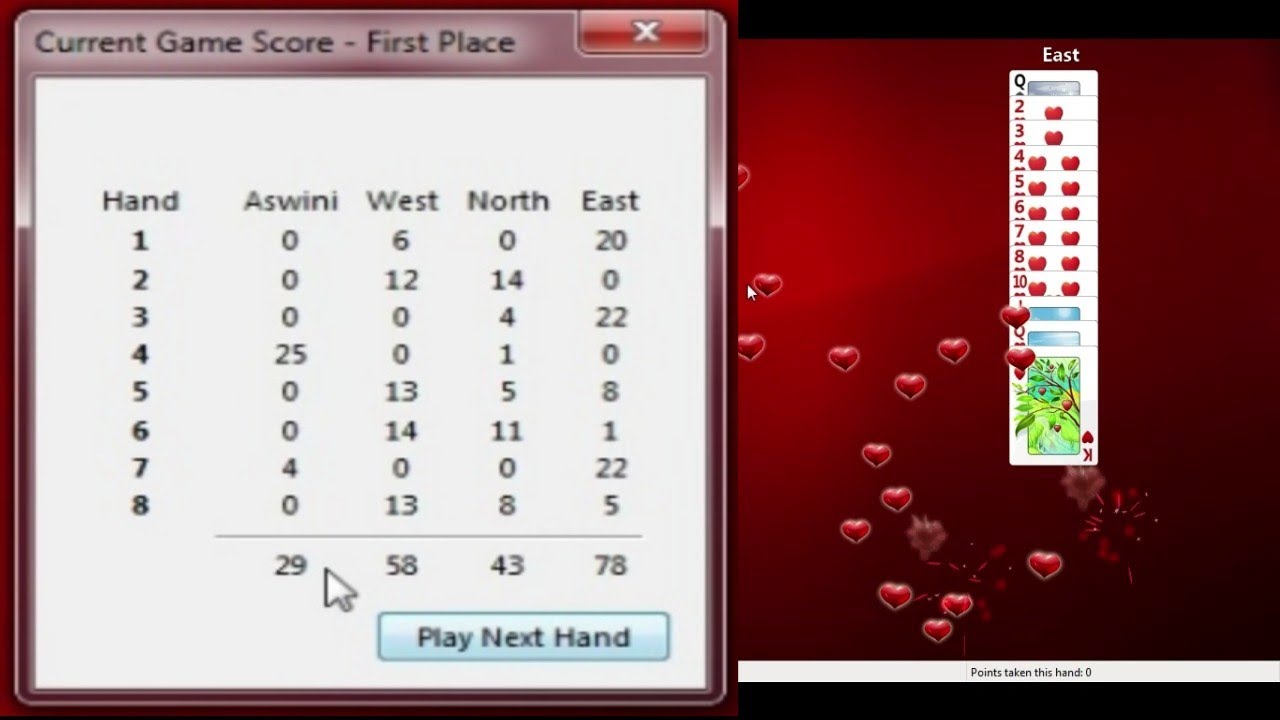 Heart game play in pc for win - YouTube