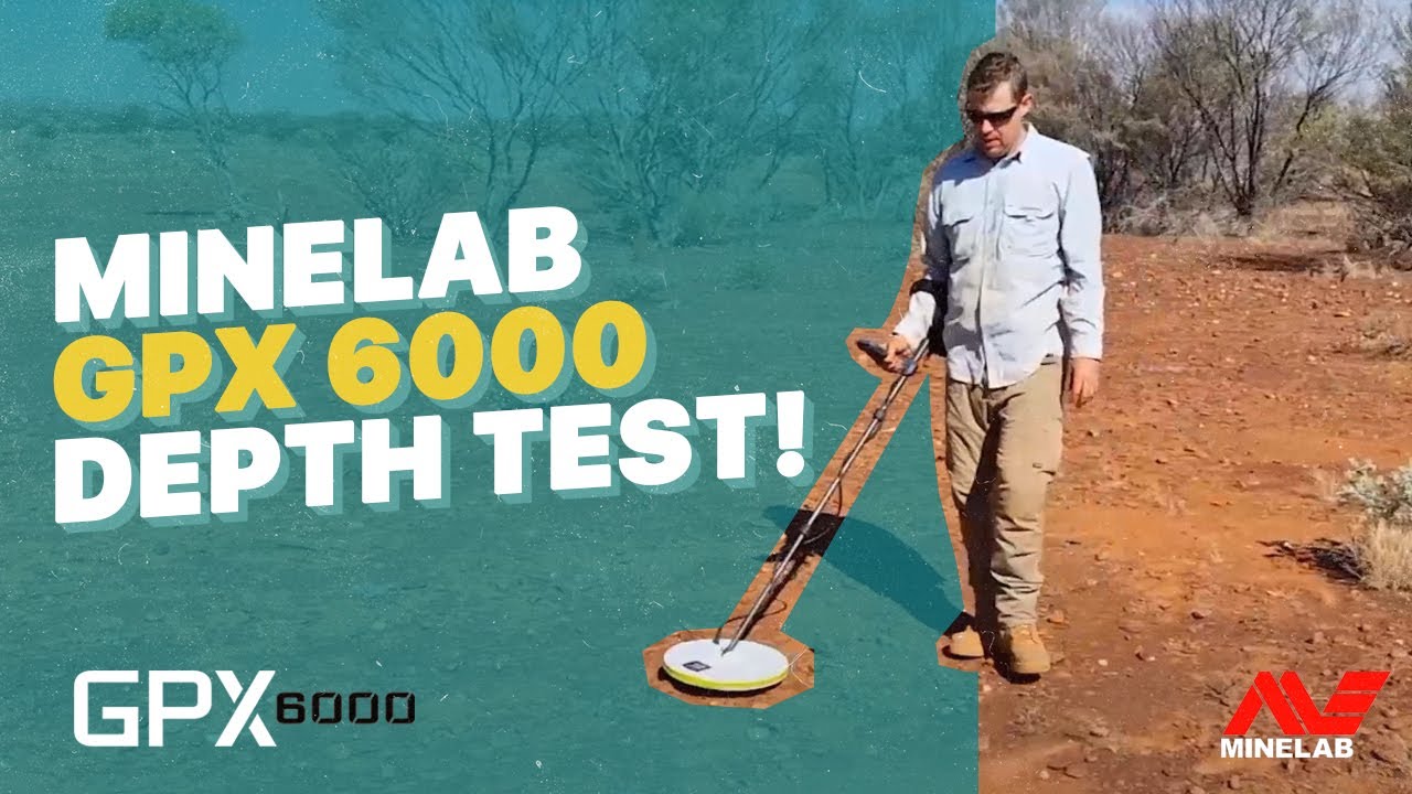Minelab GPX 6000: Metal Detecting Depth Test - YouTube